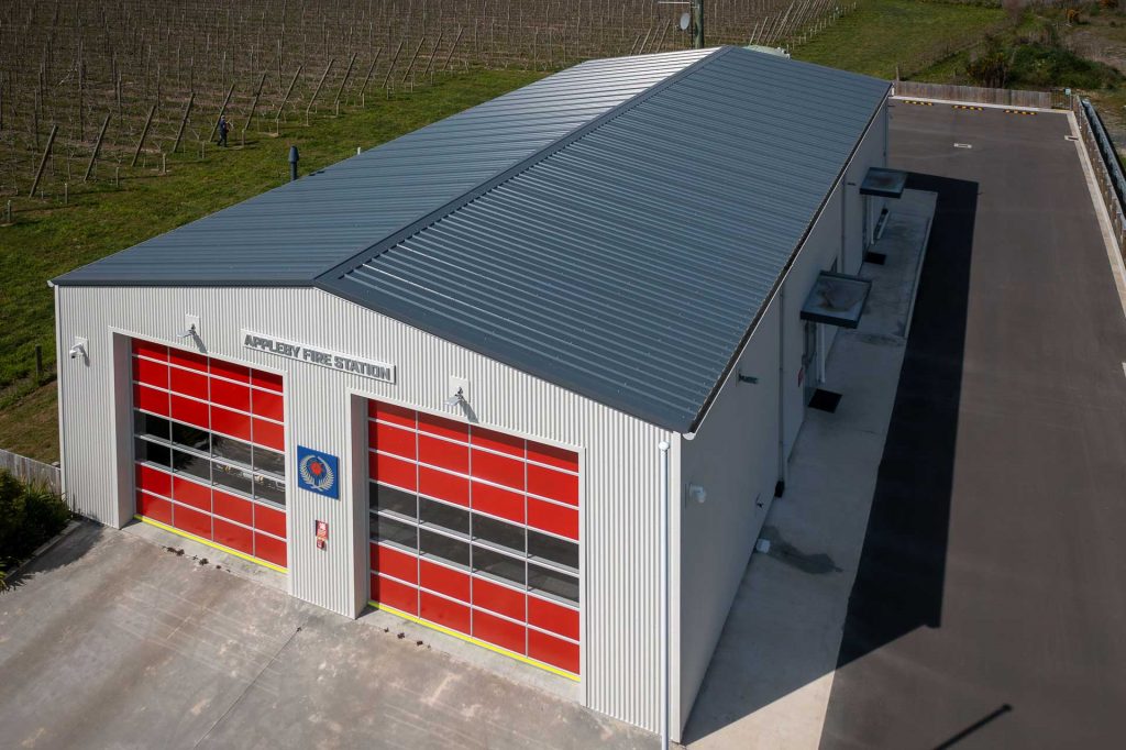 Appleby Fire Station - Iconic Cladding | Roofing Nelson, Motueka, Tasman