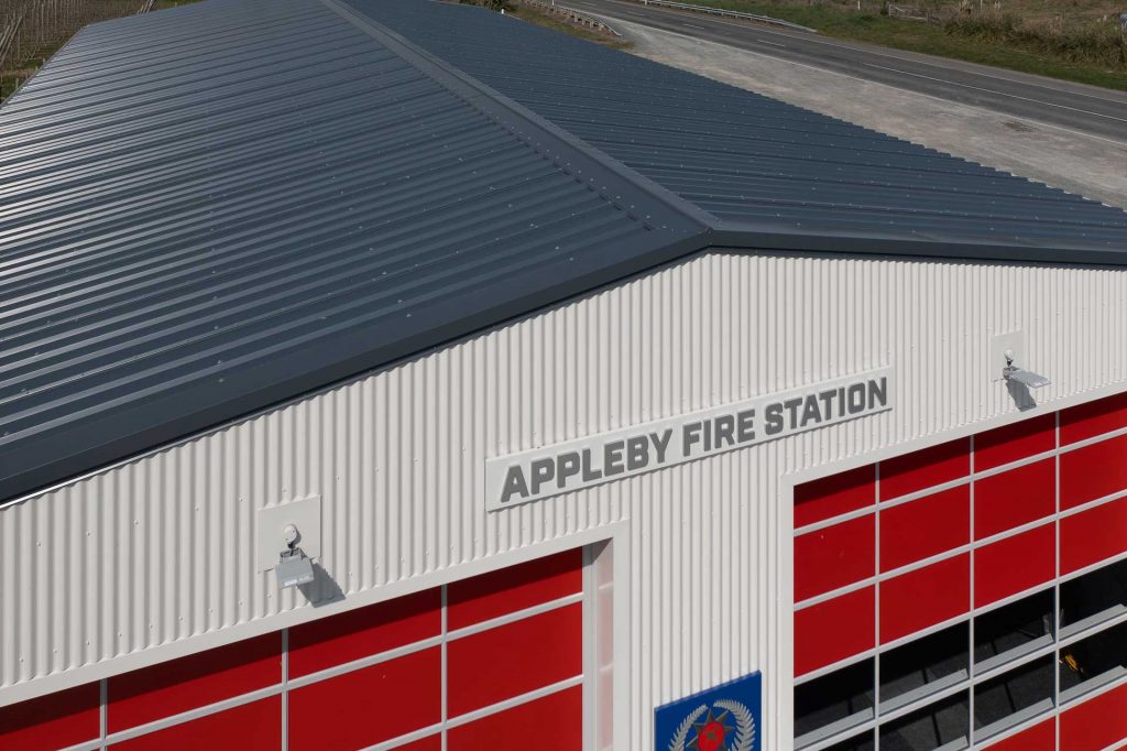 Appleby Fire Station - Iconic Cladding | Roofing Nelson, Motueka, Tasman